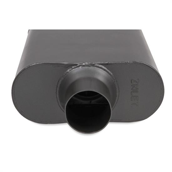 Flowtech FM6-14244 Raptor Muffler, 2.50 Inch Center In Offset Out