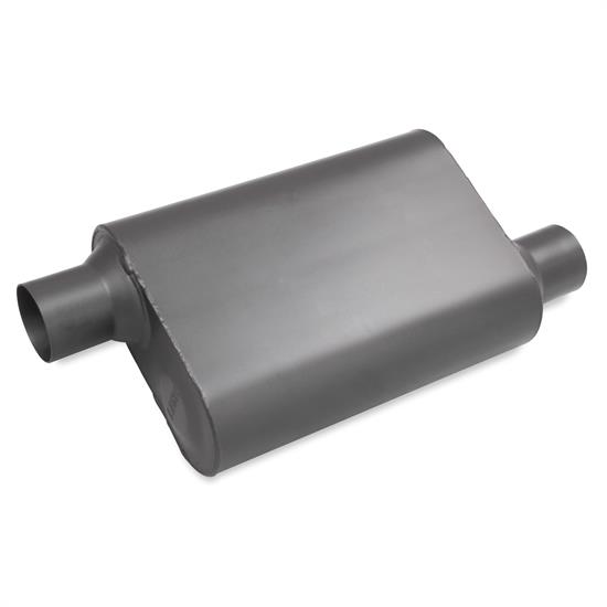 Flowtech FM6-23234 Raptor Muffler, 2.25 Inch Offset In Offset Out