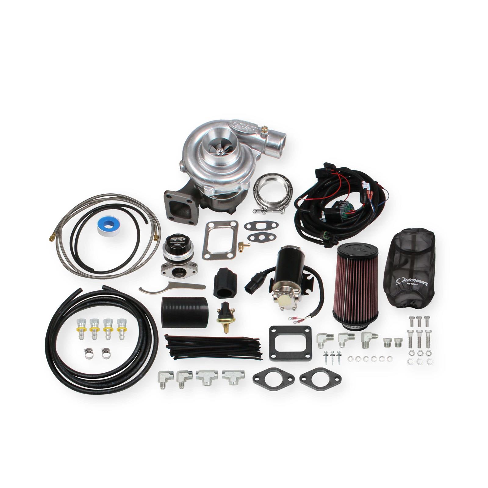 STS Turbo STS1002 Rear Mount Universal Single Turbo Kit