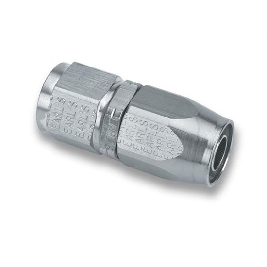 Earls UP300106ERL Straight -6 AN Female to -6 AN Hose Fitting