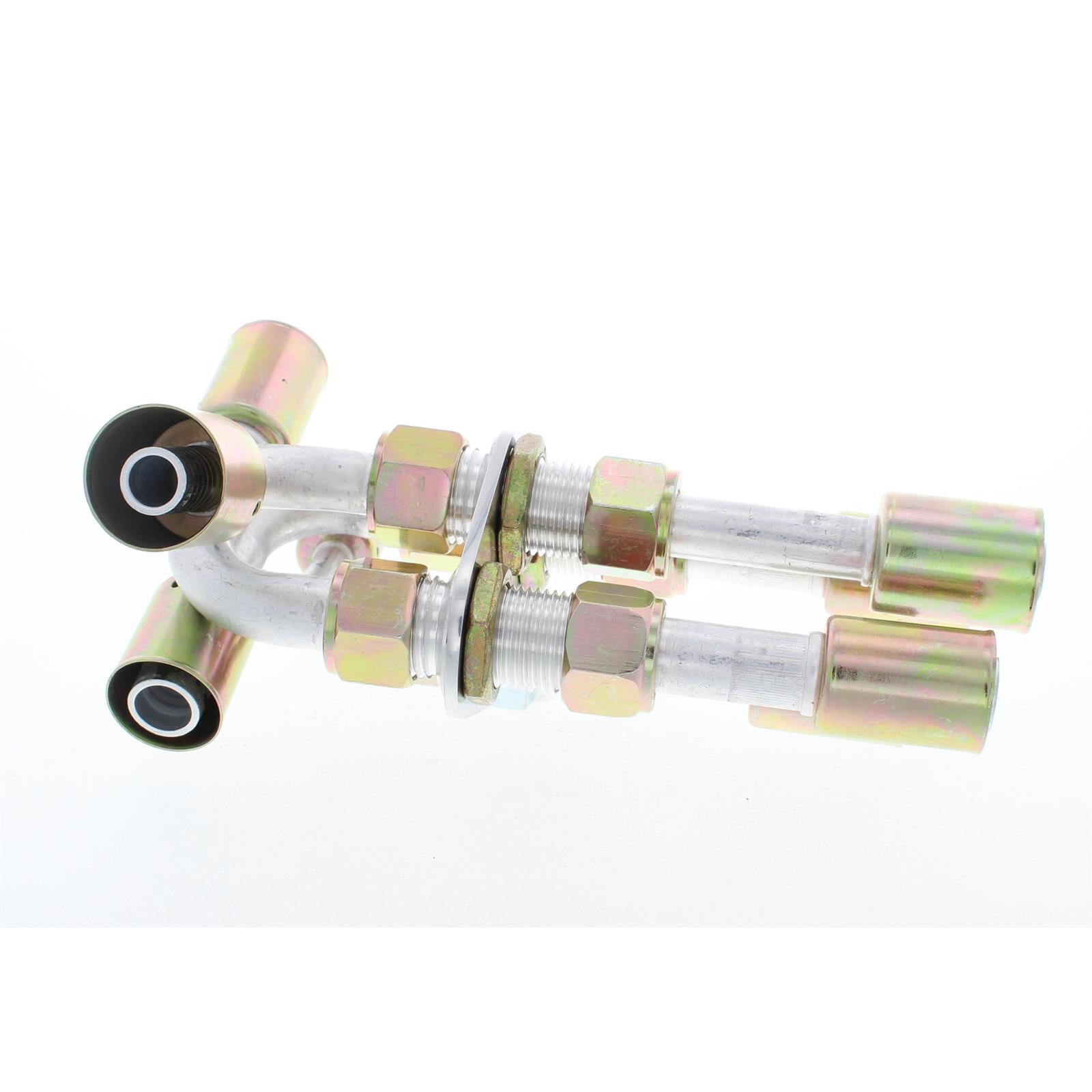 Diamond A/C Bulkhead Plates with Fittings