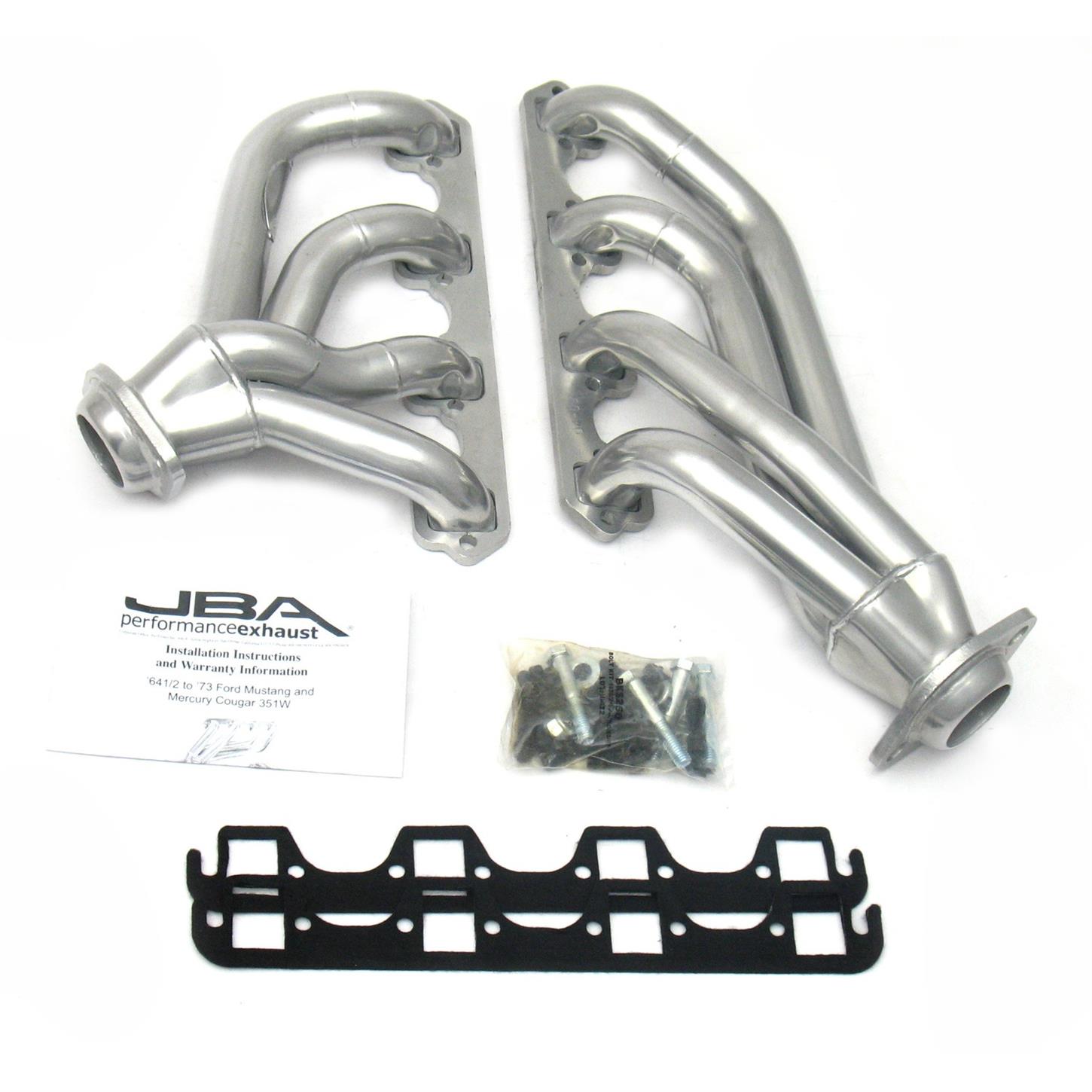 JBA 1653SJS Shorty Header, SS, 65-73 Mustang 351W