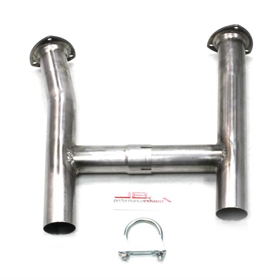 JBA 6613SH SS Mid-Pipe, 65-73 Mustang GT H-Pipe