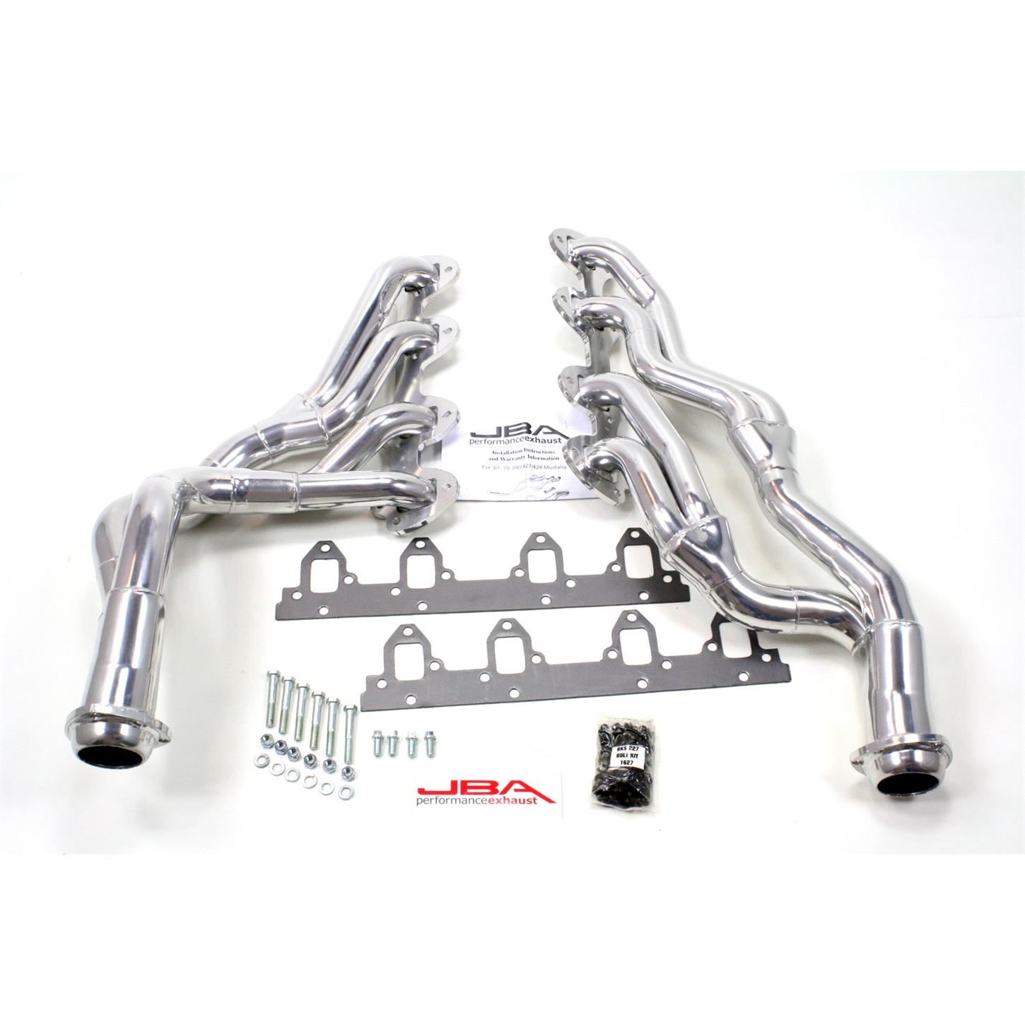JBA 6655SJS Long Tube Header, SS, 67-70 Mustang