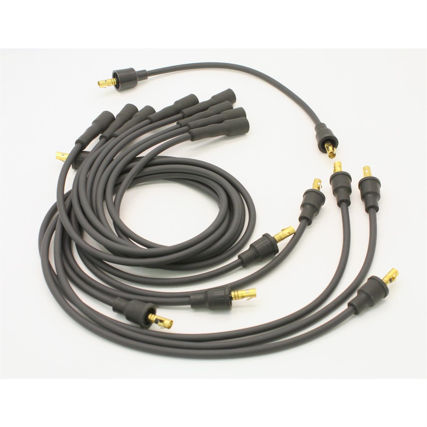 PerTronix 708102 Flame-Thrower Spark Plug Wires, 8 Cyl, GM, Black