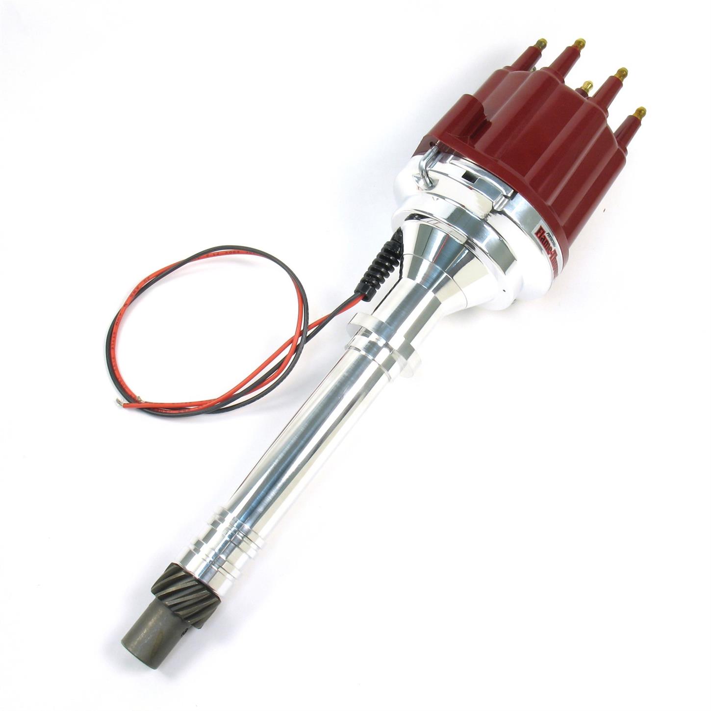 PerTronix D7100811 Flame-Thrower Ignitor III Distributor, SBC/BBC, Red
