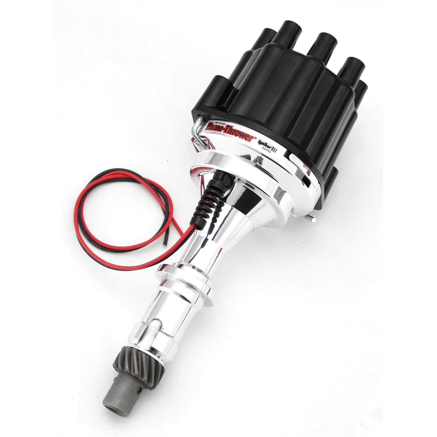 PerTronix D7120800 Flame-Thrower Ignitor III Distributor, Pontiac V8