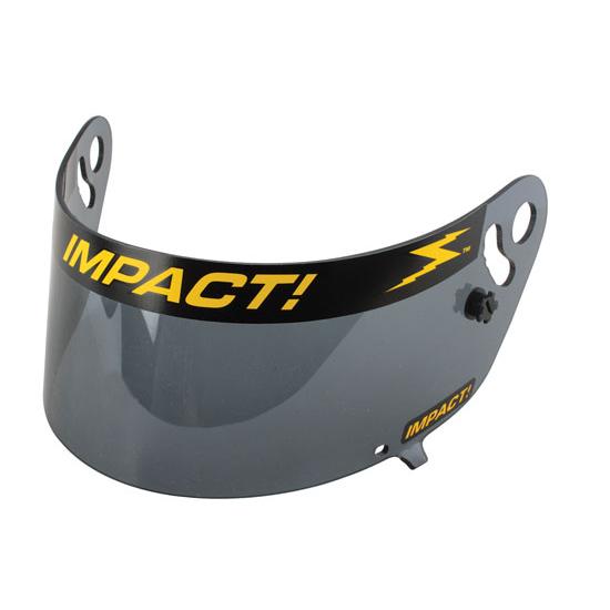 Impact Dark Smoke Helmet Shield, Vapor/Charger/Carbon Fiber Draft
