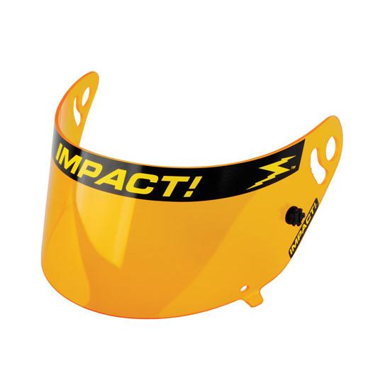 Impact Racing 19300904 Amber Shield, Super Sport & Wizard Helmets