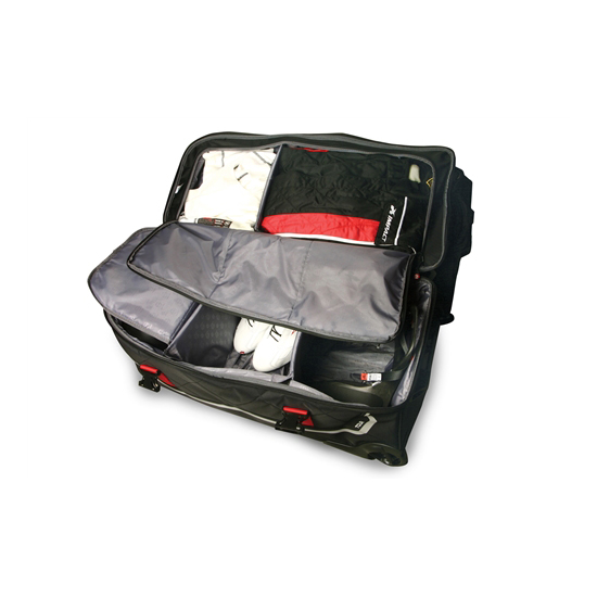 Impact Racing Crossroads Roller Gear Bag, Red Or White