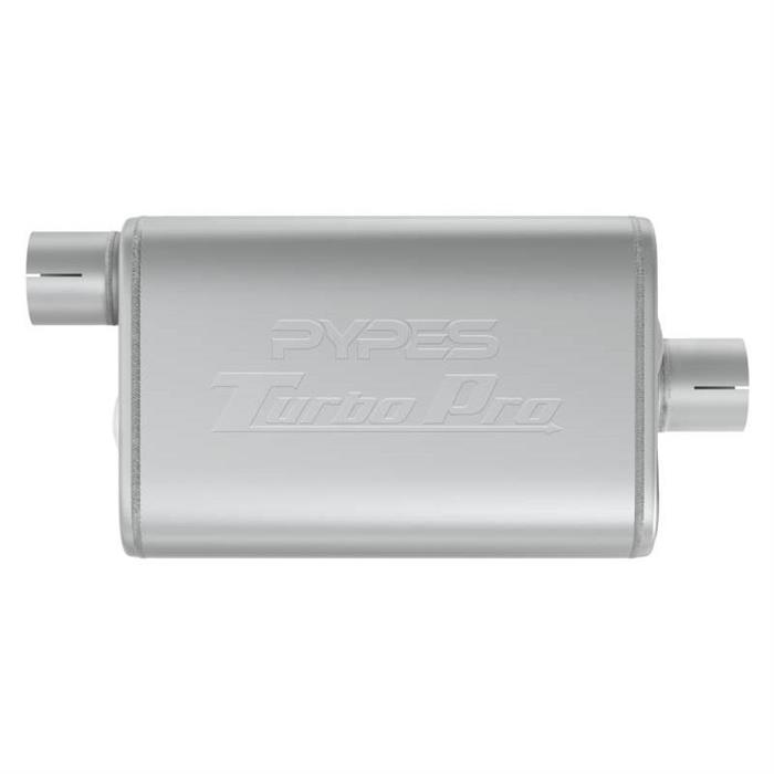 Pypes Performance MVT13 Turbo Pro Muffler 2.5 Inch Offset
