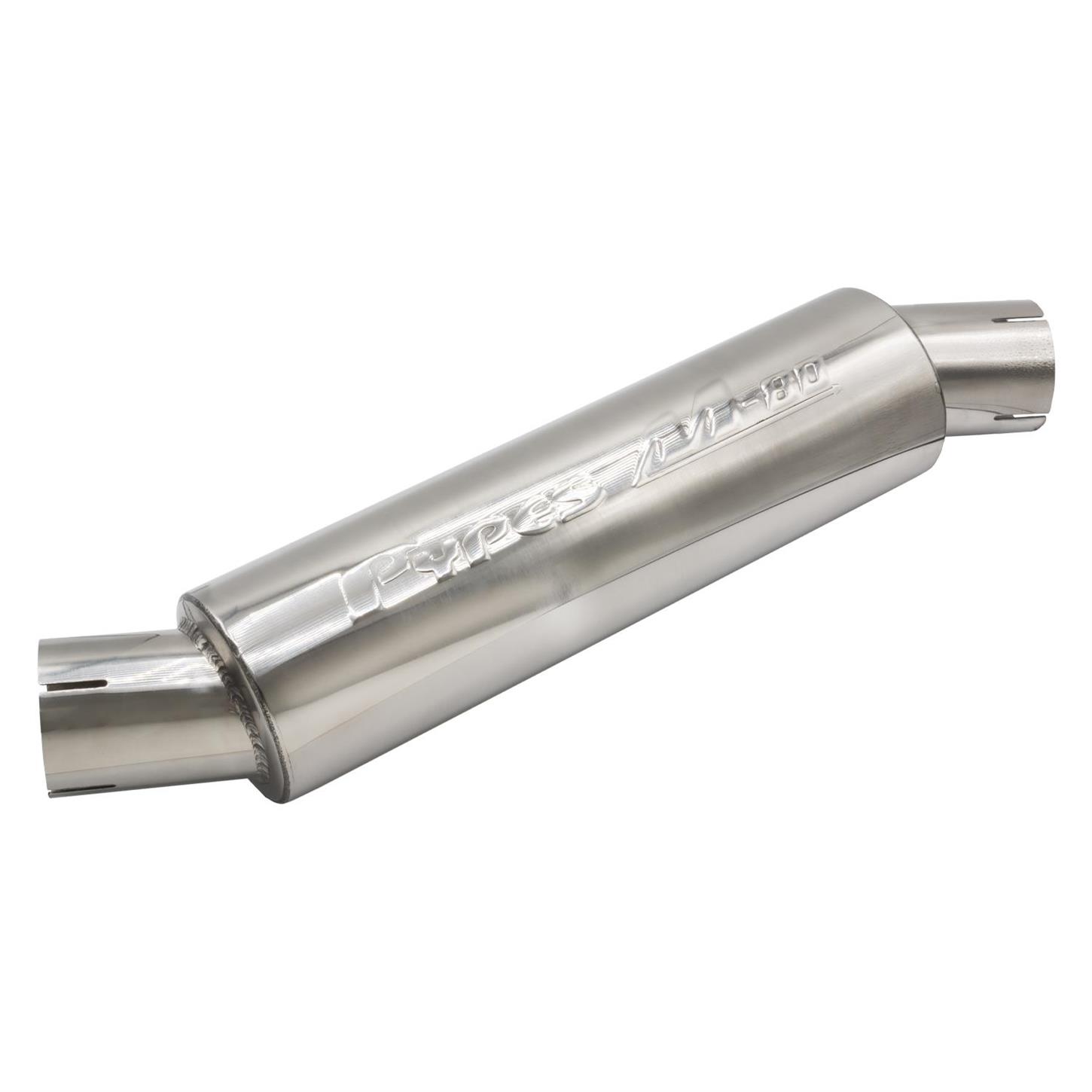 Pypes Performance MVR204S M-80 Muffler 14 Inch Body 2.5 Inch