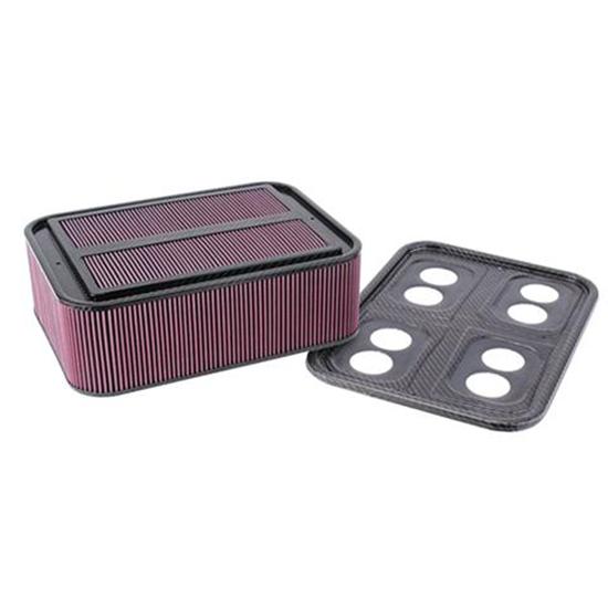 K&N Filters 100-8562 Sprint Car Air Box & Base for Hilborn Injectors