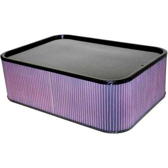 K&N 100-8566 Sprint Car Air Boxes, 18.906 in. Long, 13.75 in. Width