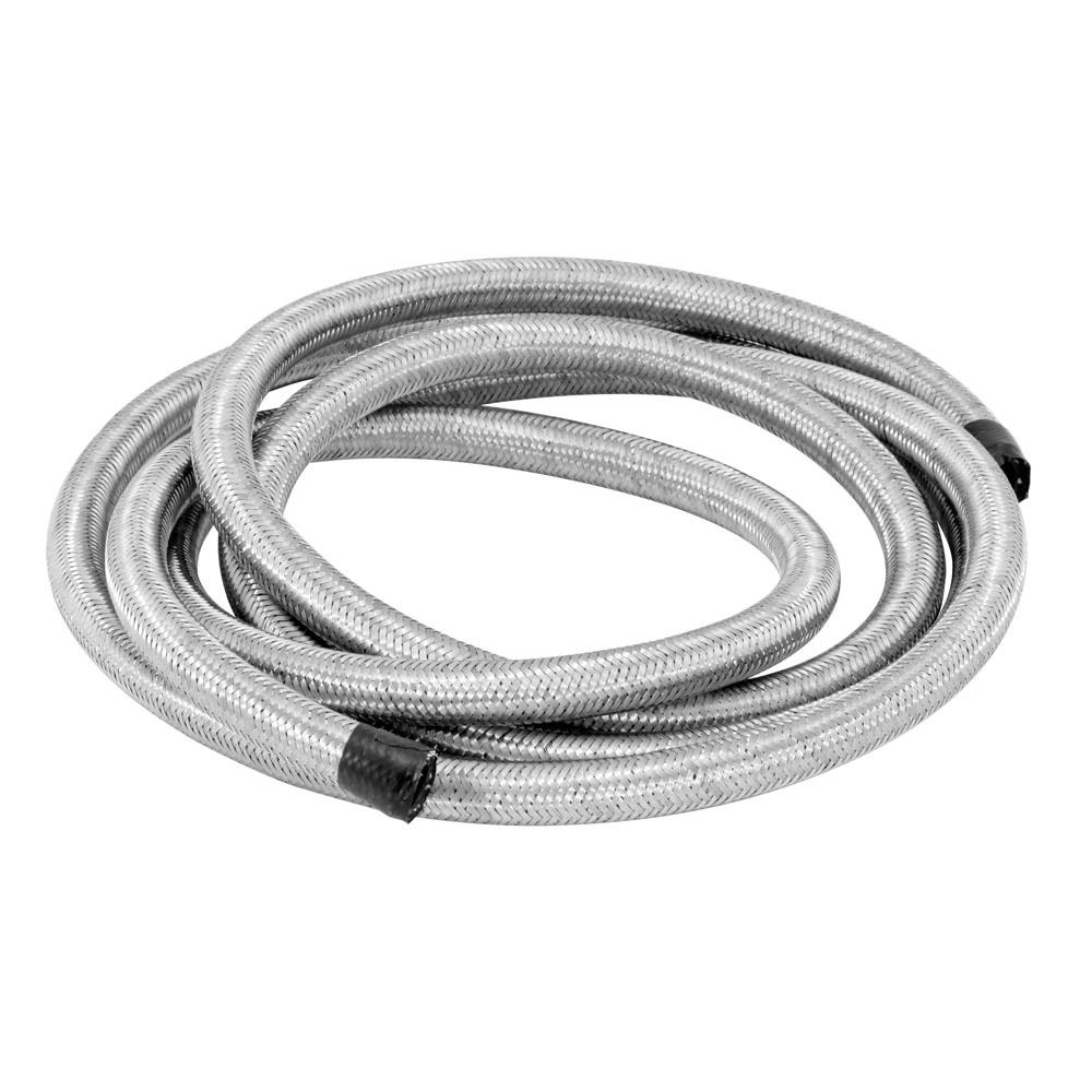 Spectre 29310 Braided Stainless Steel-Flex Fuel Line,5/16 Inch x 10 Ft