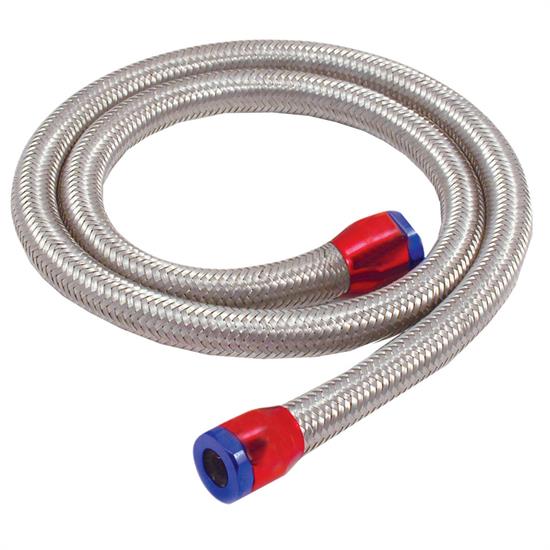 Spectre 29390 Braided Stainless Steel-Flex Fuel Line, 5/16 Inch x 3 Ft