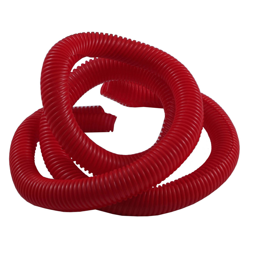 Spectre 29842 Convoluted Wire Loom Tubing, Red, 3/4 Inch x 4 Ft.