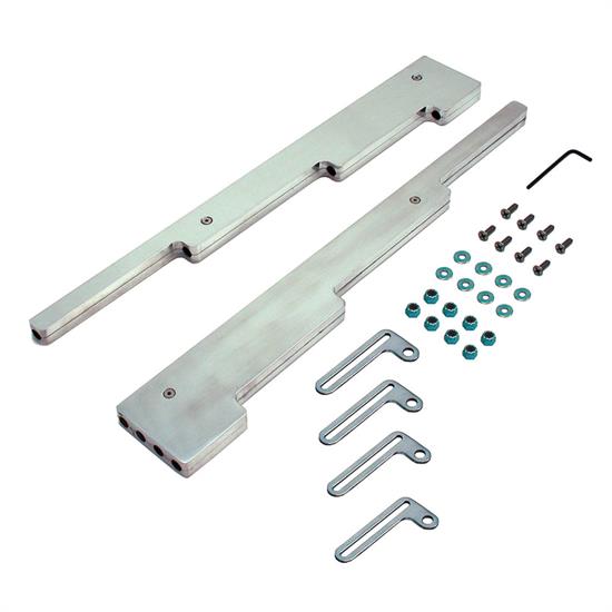 Spectre 4901 Spark Plug Wire Loom/Separator Kit, Pol Billet Aluminum