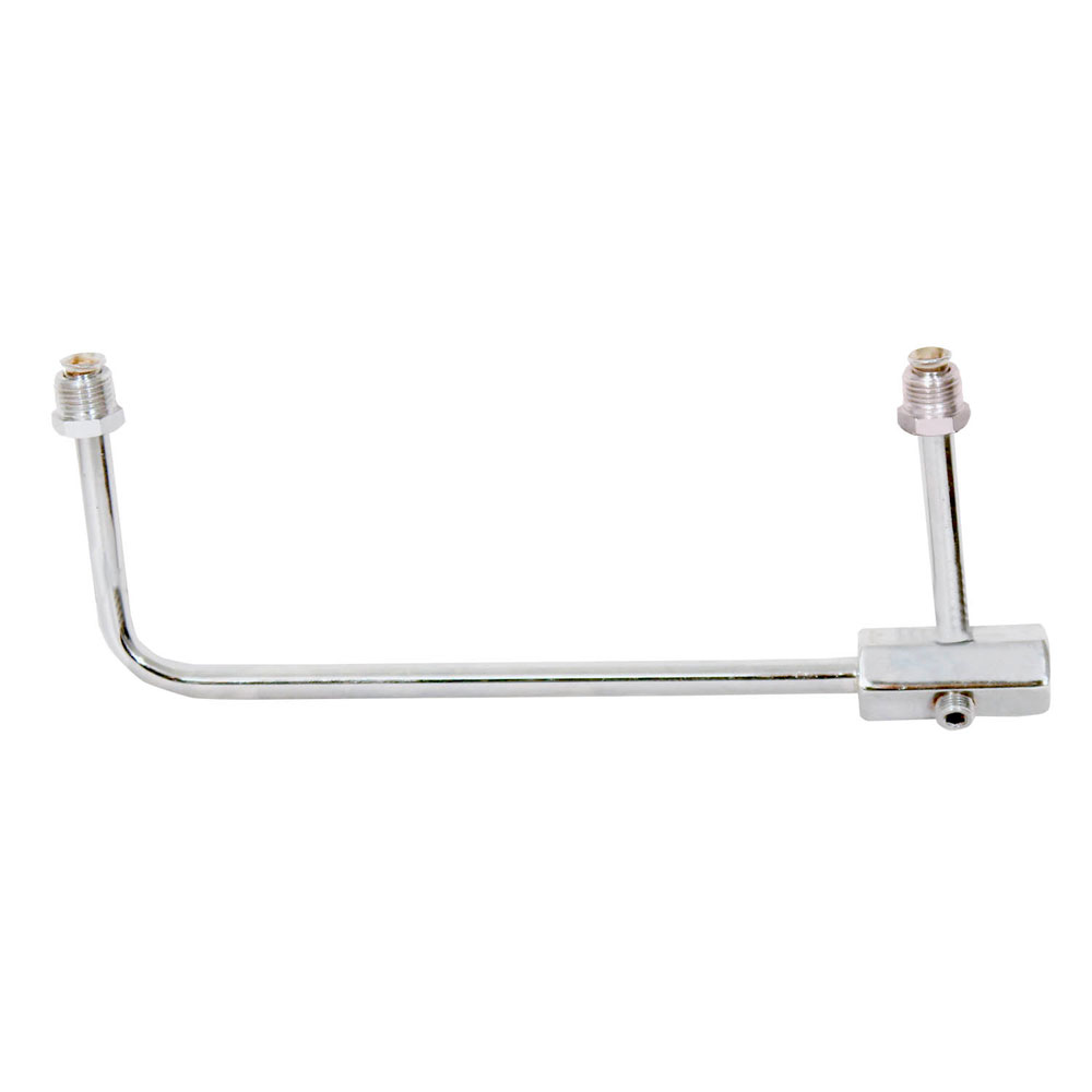 Spectre 5951 Dual Feed Fuel Line Kit, Steel, Holley 3310/80508, Each