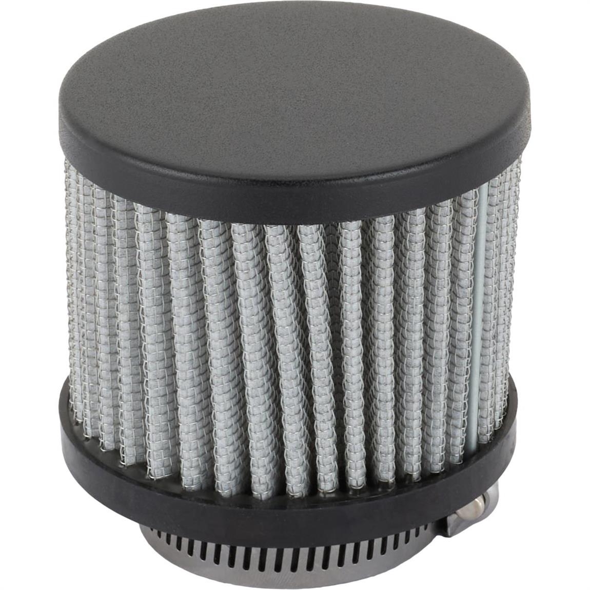 Black Valve Cover Breather Filter, 1-1/2 Inch