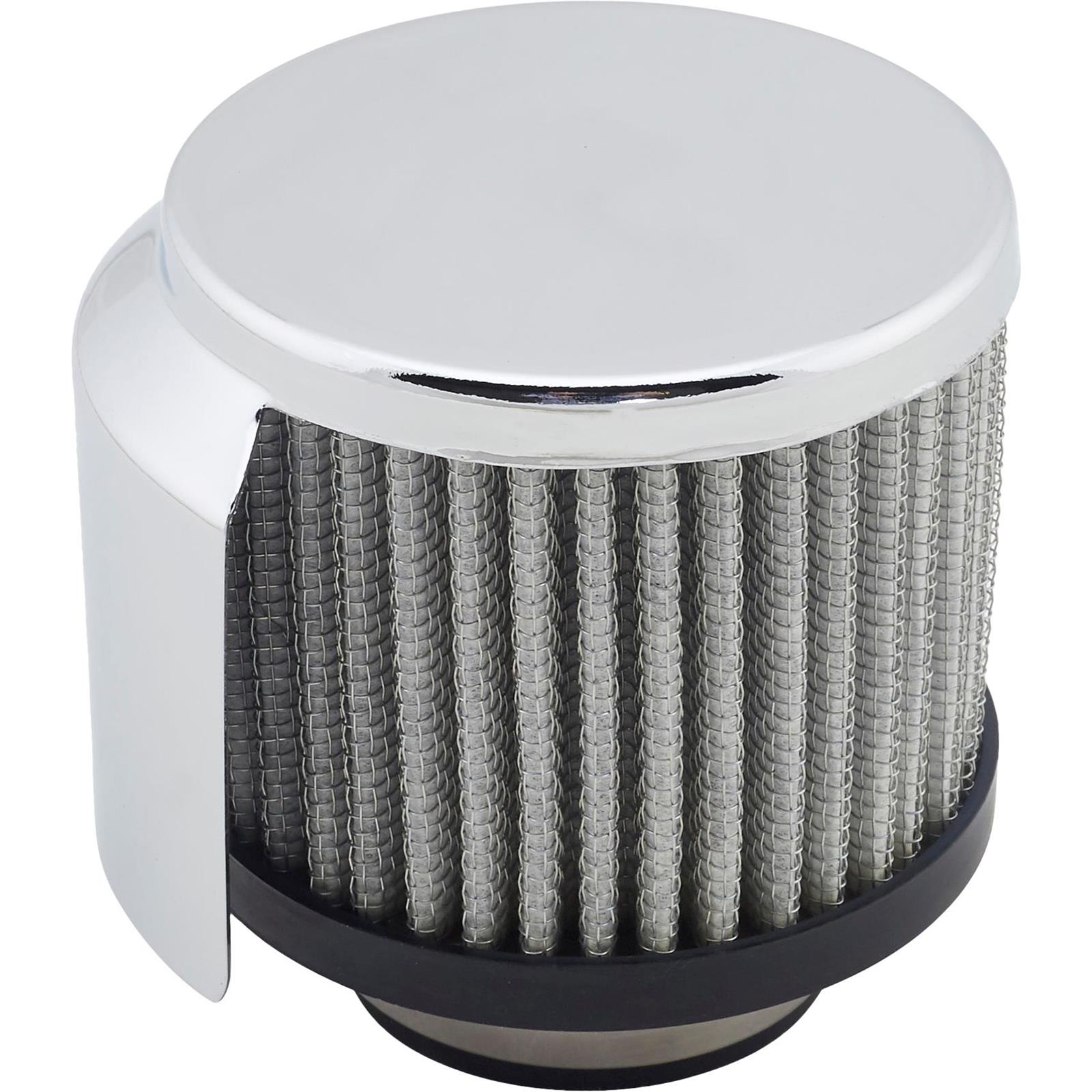 Speedway Valve Cover Shielded Breather Filter, 1-3/8 Inch