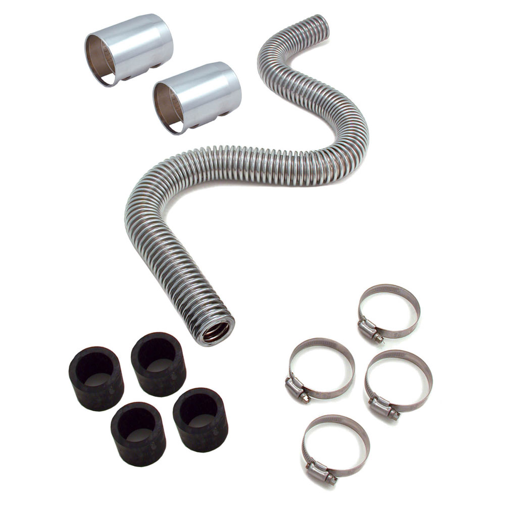 Spectre 7790 Magna Kool Radiator Hose Kit, Chrome, 36 in. Long