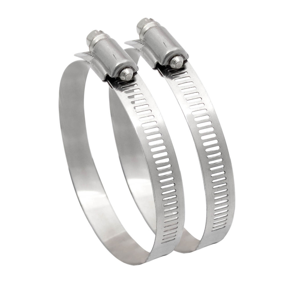Spectre 9704 Hose Clamps, Stainless Steel, 4 Inch, Pair