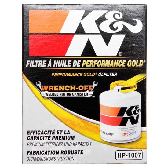 K&N HP-1007 Performance Gold Oil Filter