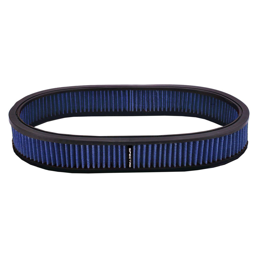Spectre HPR4808B Performance hpR Air Filter, Blue, 1.938in Tall, Oval