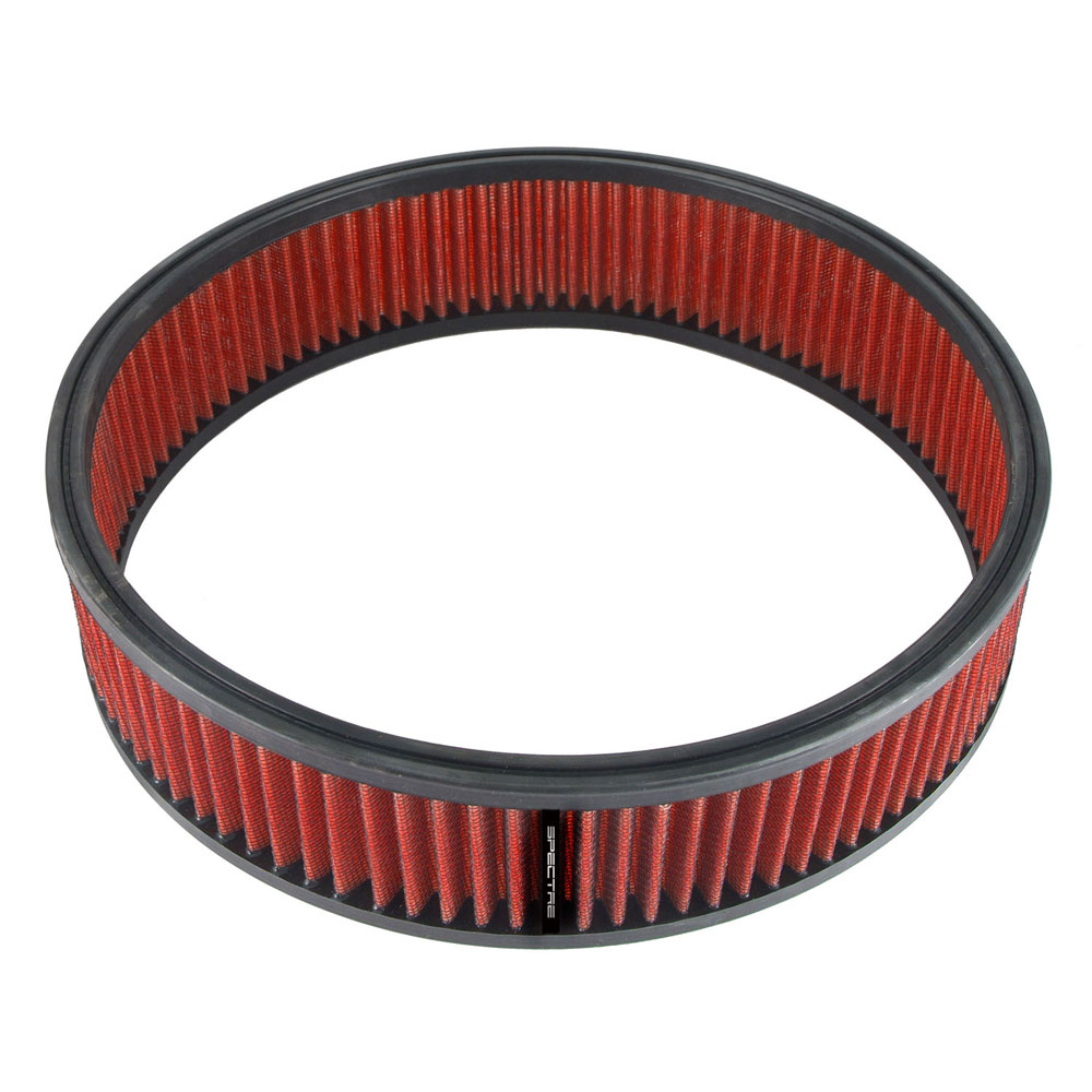 Spectre HPR8699 Performance hpR Air Filter, Red, 3in Tall, Round