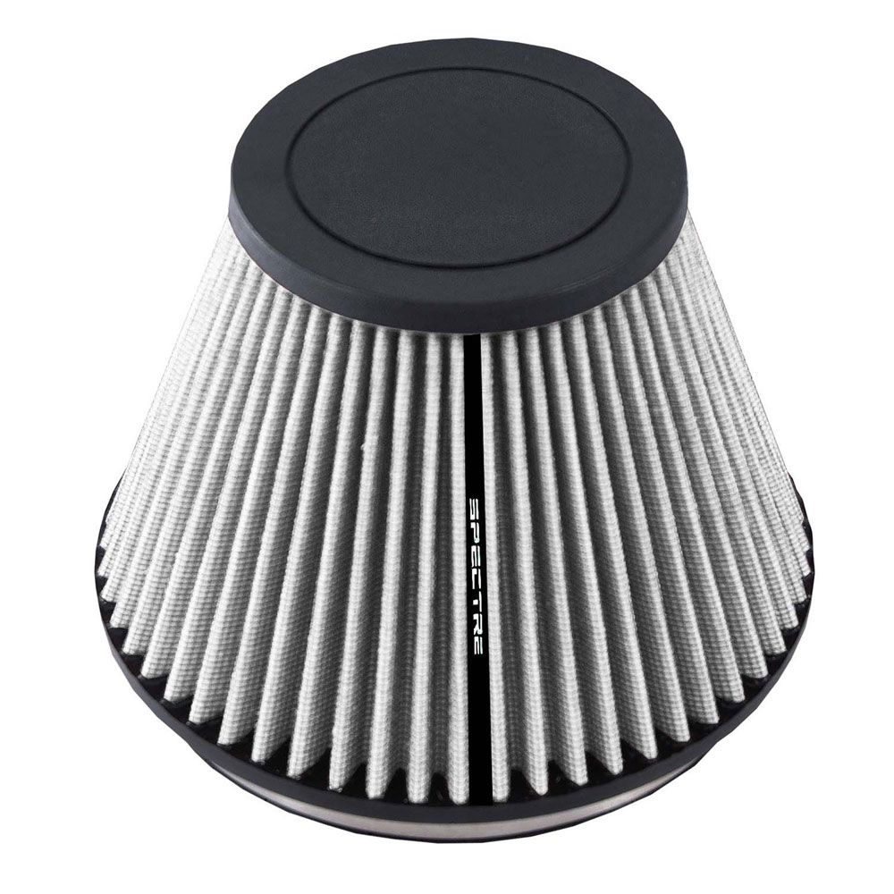 Spectre HPR9606W hpR Air Filter, White, 5.719in Tall, Tapered Conical