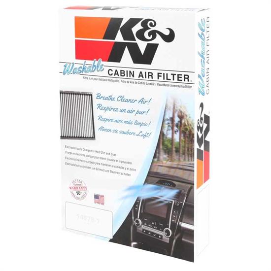 K&N VF1000 Cabin Air Filter, Cadillac 5.3L-6.0L, Chevy/GMC 4.3L-8.1L
