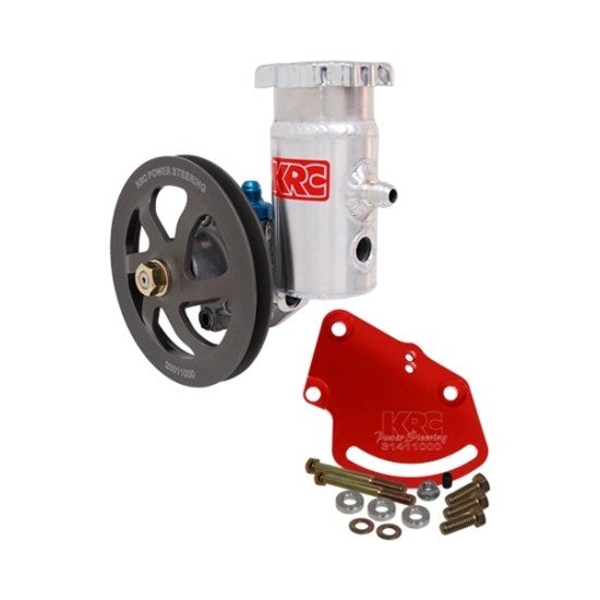 Garage Sale - KRC Pro Alum SBC Pump Kit, V-Belt, Head Mount, Bolt-On