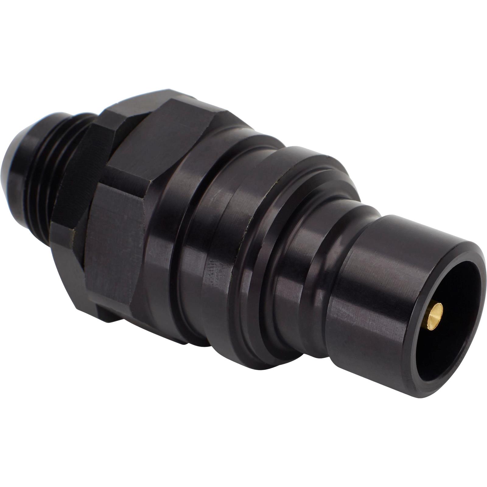 Jiffy-Tite 52408 Quick Connect Fluid Fittings, -8 AN Male Plug