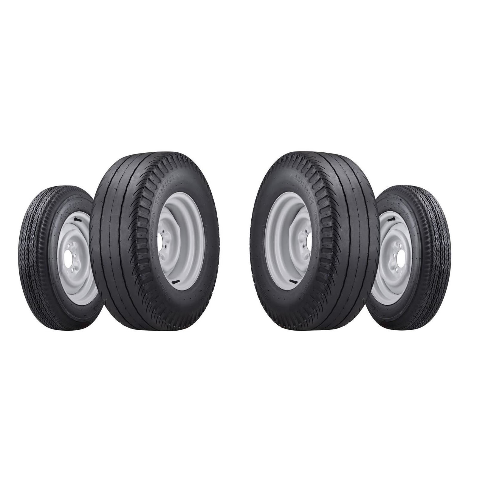 Firestone 471105 Mounted and Balanced Wheel Tire Set