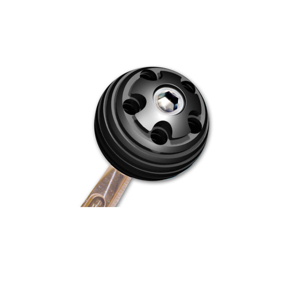 Longacre® 52-22607 Billet Aluminum Mini Shifter Ball, 3/8-16