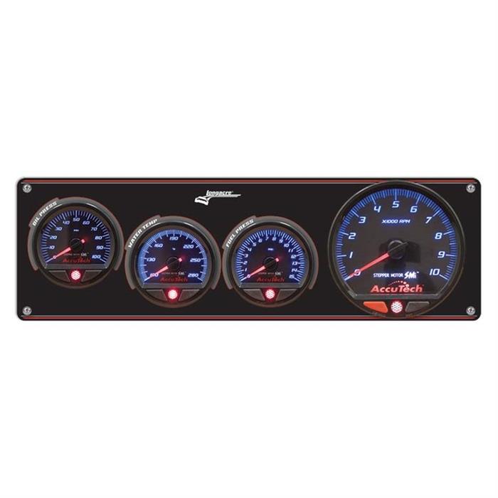 Longacre 52-44473 3 Gauge Panel with AccuTech SMi Gauges