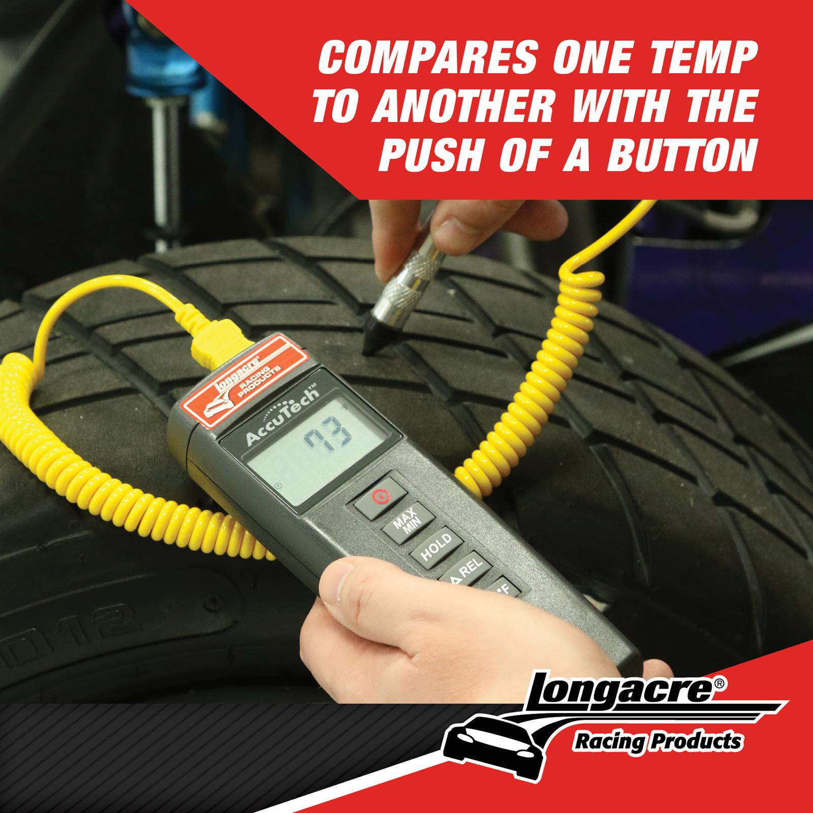 Longacre Adjustable Probe Pyrometer For Race Tires Longacre 50750 ...