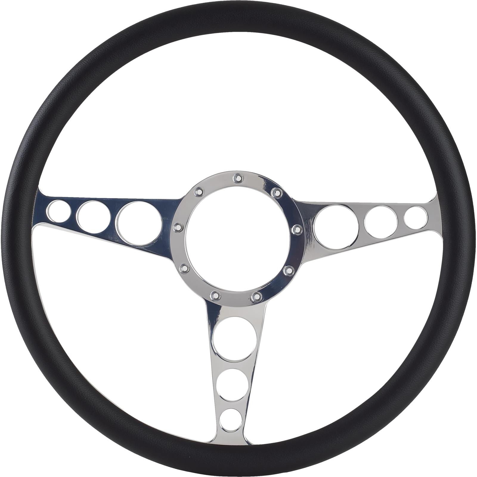 Eddie Motorsports Racer Billet Steering Wheels