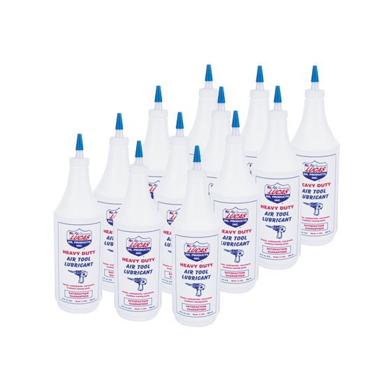 Lucas 10200 Air Tool Lube and Tool Box Buddy, Case/12, Quart Bottles