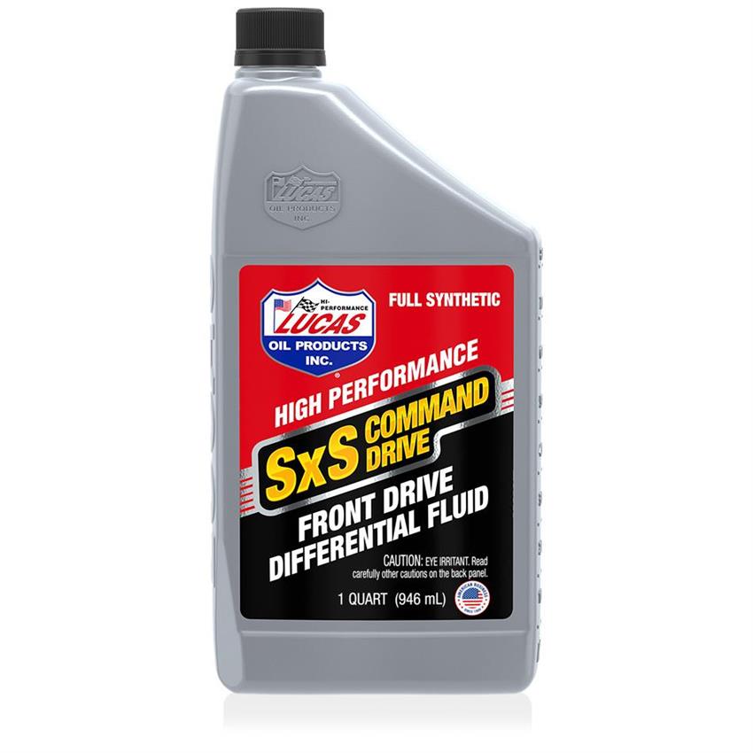 Lucas Oil 11220 Synthetic SxS Command Drive Diff Fluid, 6 Qt Case