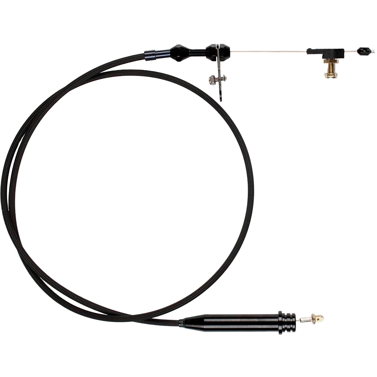 Lokar XKD-2700HT 700R4 GM Hi-Tech Kickdown Cable Kit, Black