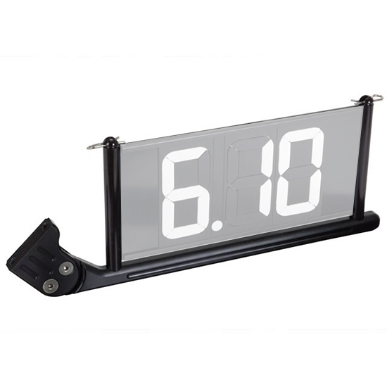 Lokar 1110137 Adjustable Angle Mount for Mega Dial-In Board - Black