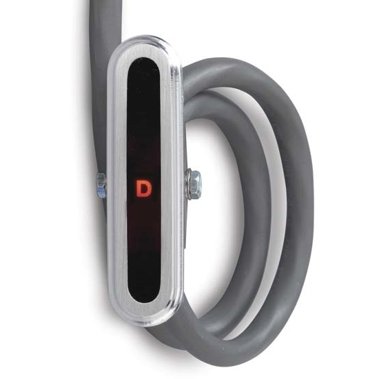 Lokar CIND-1705 Vertical Aluminum LED Dash Shift Indicator, Ford AOD