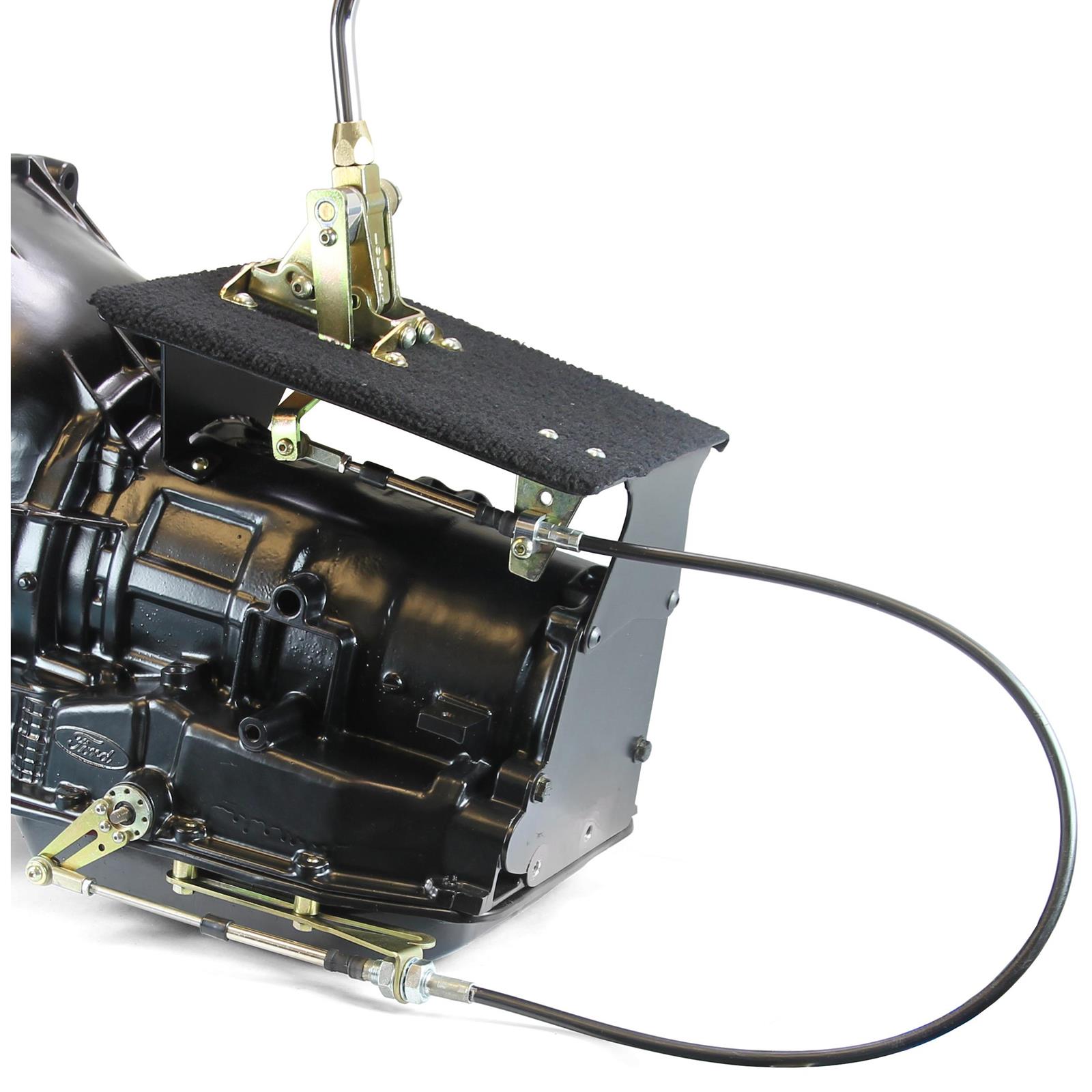 Lokar CO700ANRB Cable Operated Floor Mount Shifter, 700R4