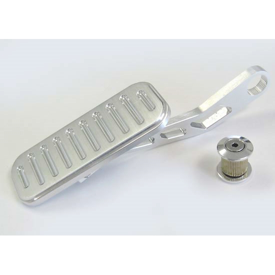 Lokar DBW-6010 Drive-by-Wire XL Billet Spring-Loaded Throttle Pedal