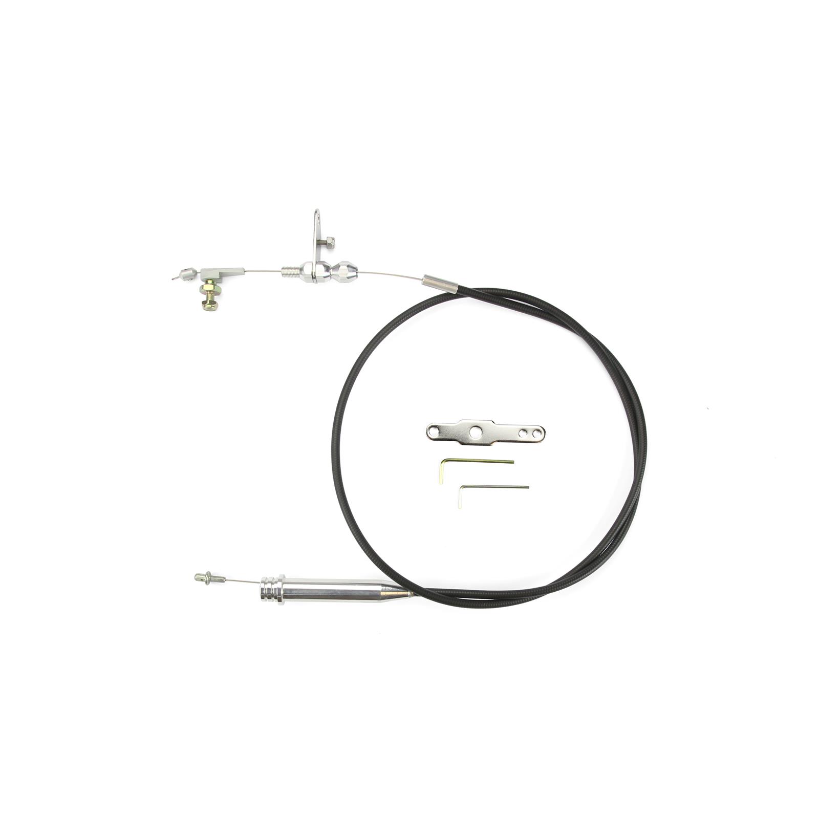 Lokar KD-2700BLDU GM 700-R4 Universal Kickdown Cable Kit, Blower Drive