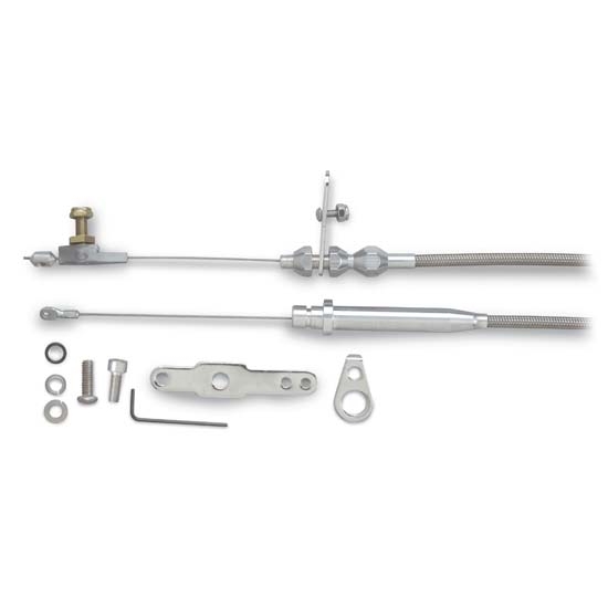 Lokar KD-2700BLDU GM 700-R4 Universal Kickdown Cable Kit, Blower Drive