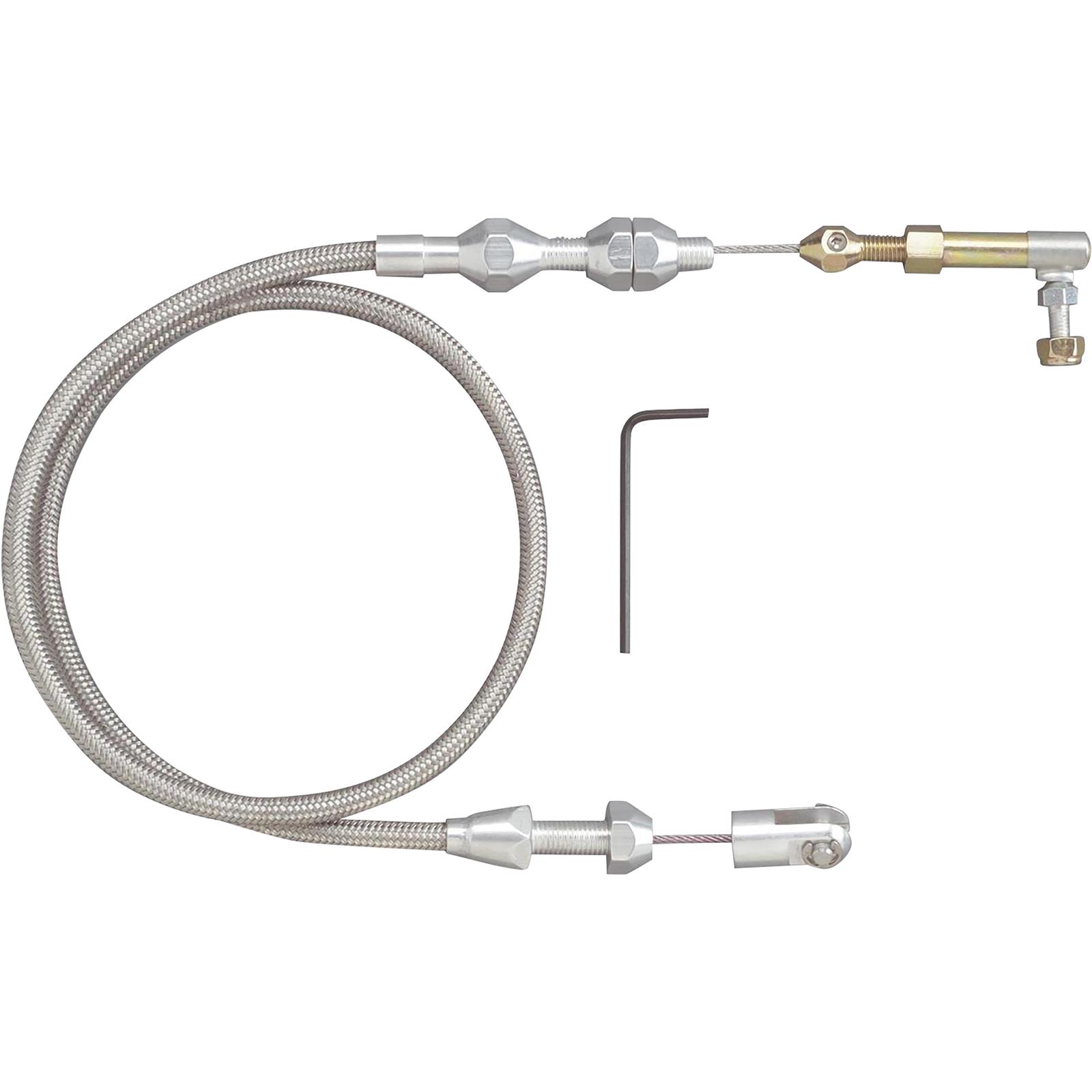 Lokar TC-1000RJ 502 Ramjet Hi-Tech Throttle Cable Kit, 24 Inch