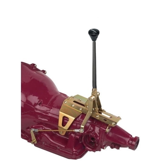 Lokar CMAODFXLB Midnight Auto Trans Shifter, Ford AOD, 6 In